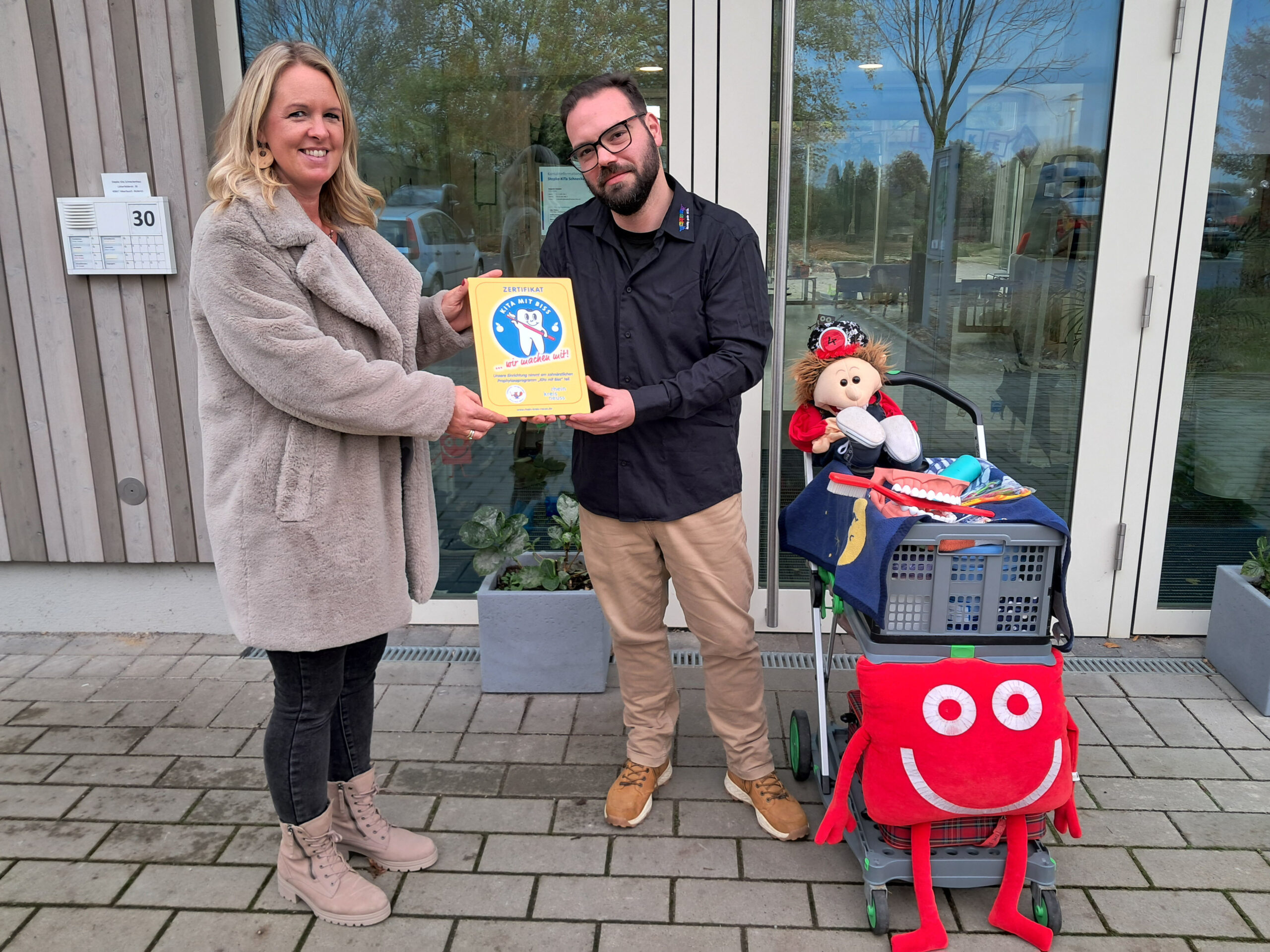 Ausgezeichnete Zahngesundheit in der Stepke-KiTa Schneckenhaus